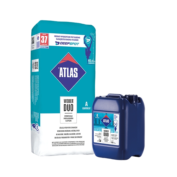 Atlas Woder Duo tweecomponenten waterafdichting set